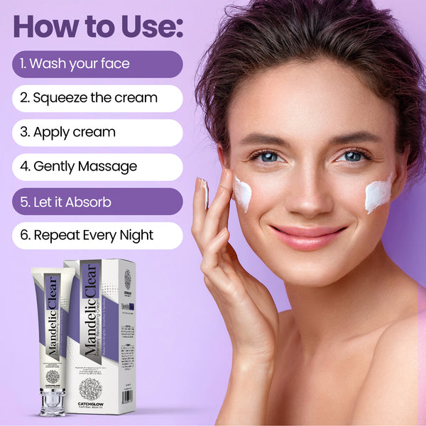 MANDELIC BRIGHTENING CREAM – The Catchglow